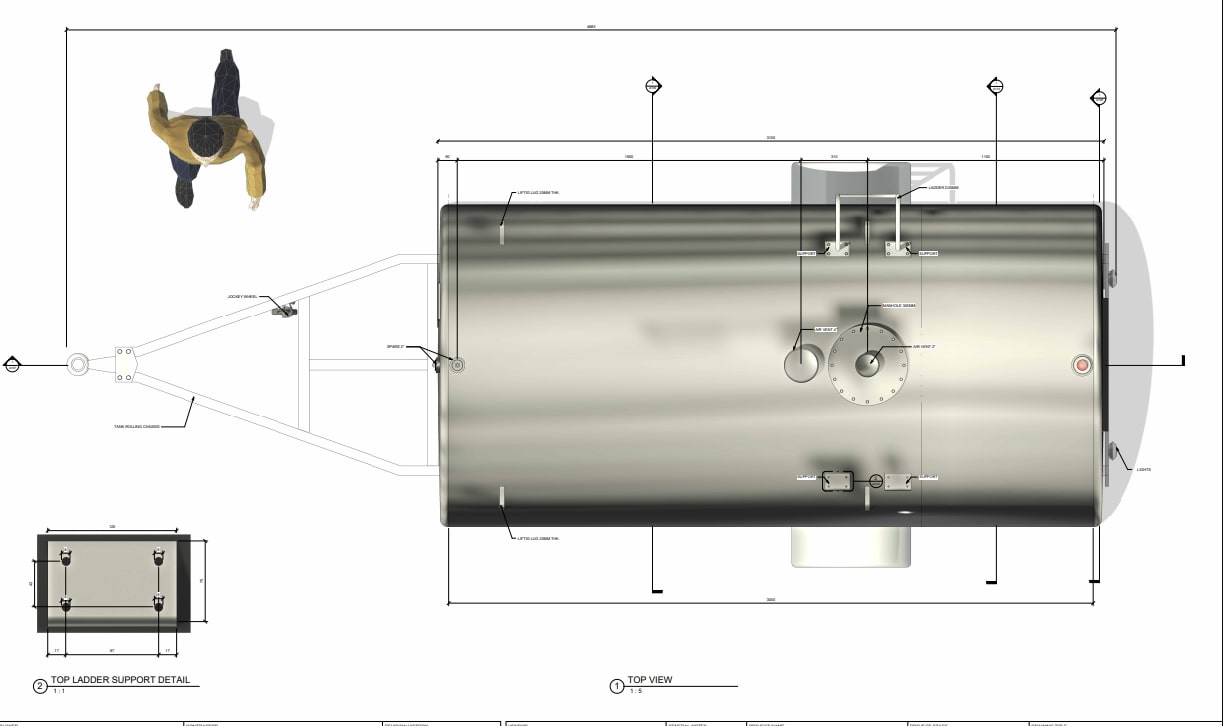 2500L Bowser Fuel Tank - Welcome to the JB Lifting