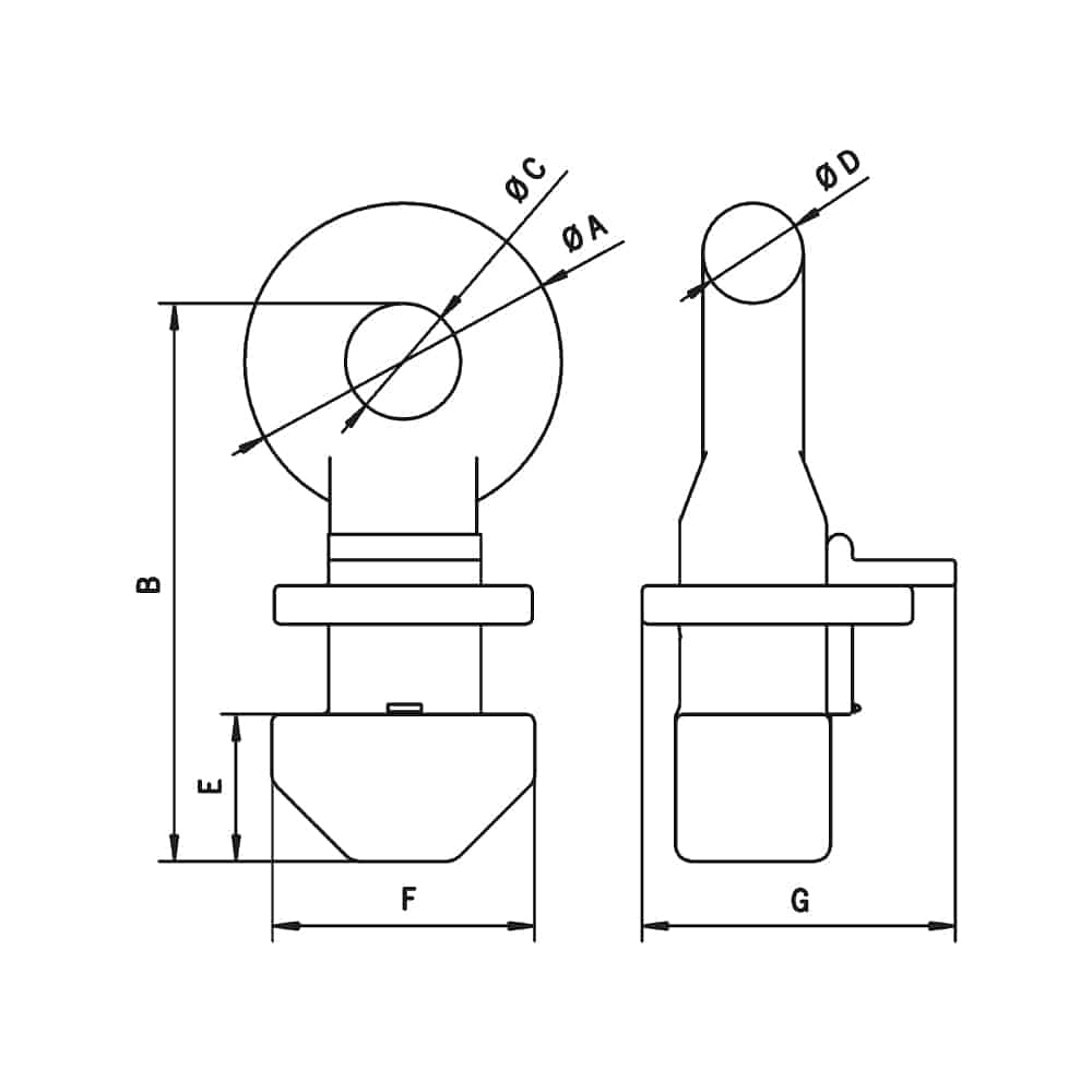 CLB Container Lifting Lugs - Welcome to the JB Lifting