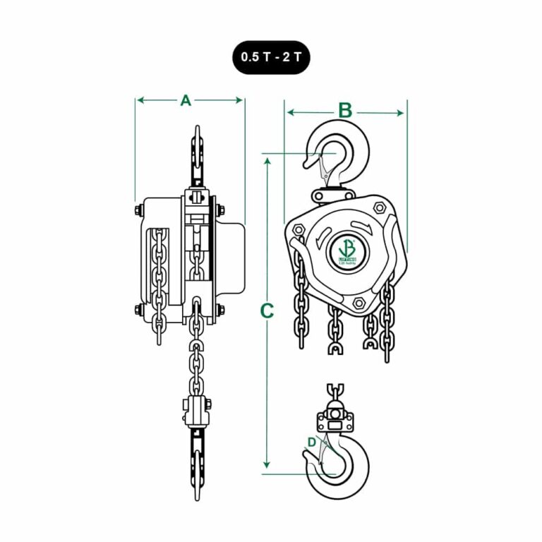 Manual-Hand Operated-Portable Chain Block Hoist Pulley – Welcome to the ...