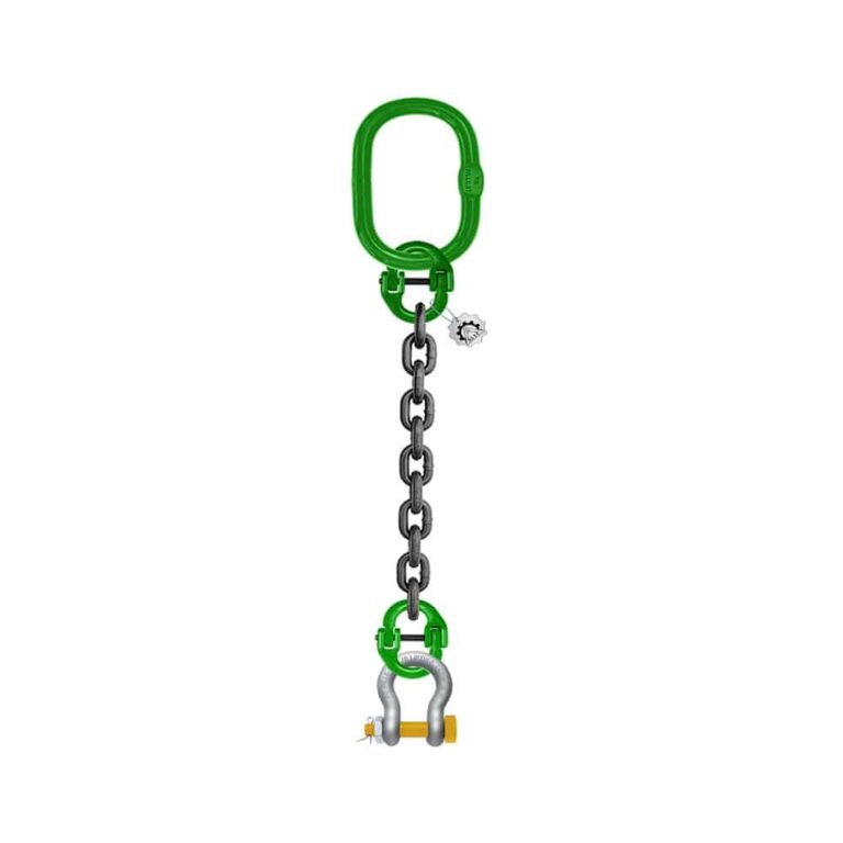 ONE LEG CHAIN SLING WITH BOW-SHACKLE BOLT TYPE KSA